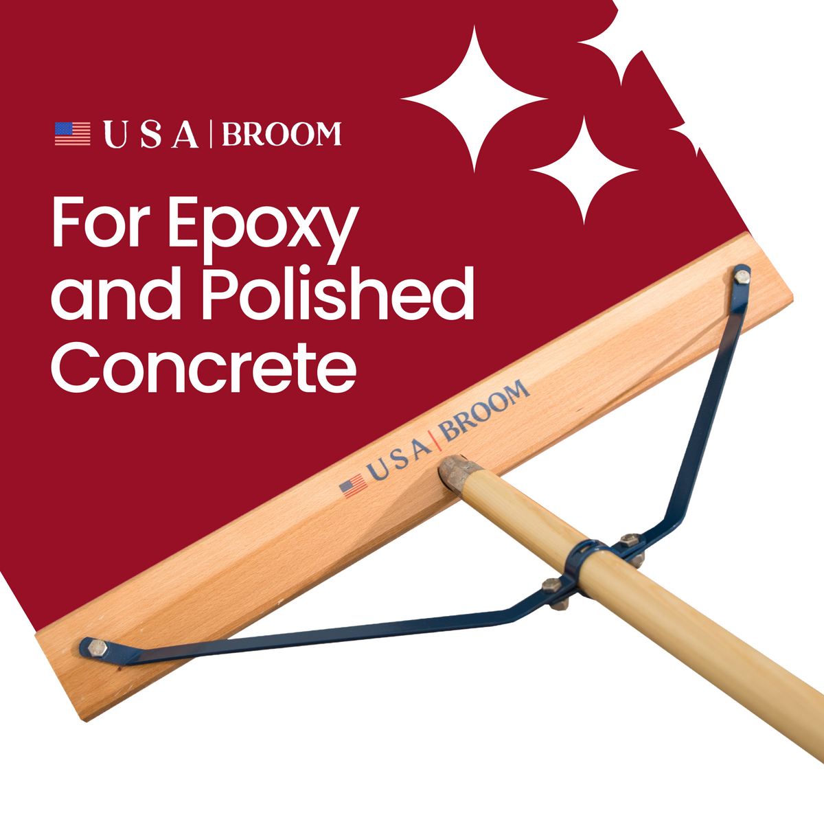 24 Inch Soft Sweep Push Broom – USA Broom